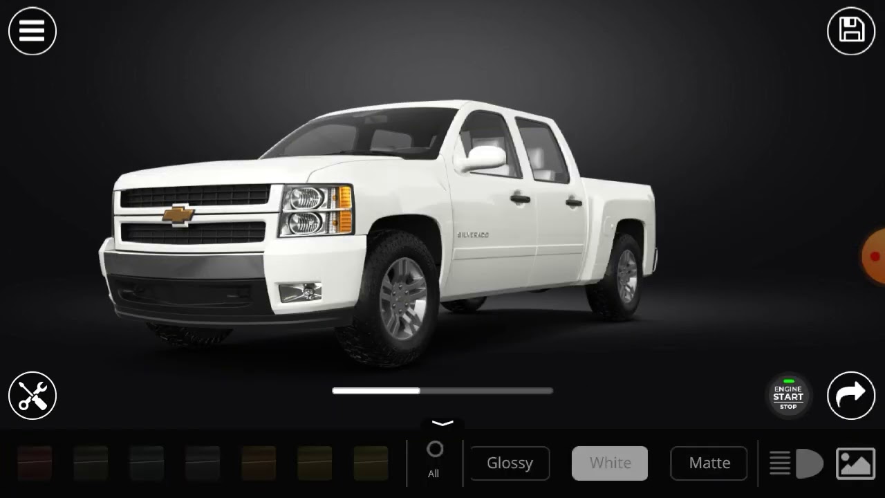 3d tuning truck Silverado - YouTube