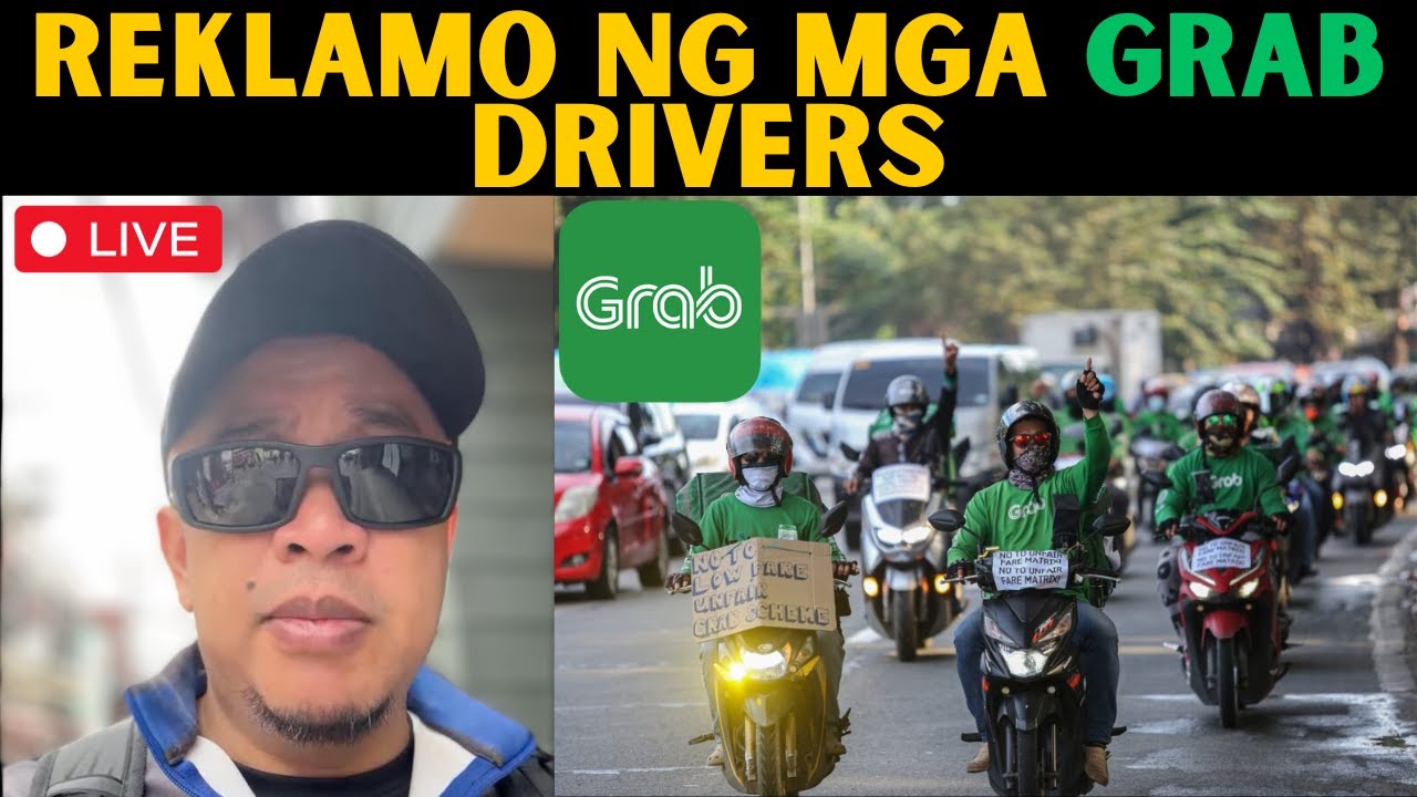 Reklamo ng mga Grab drivers - YouTube