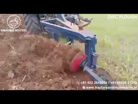 Ramakumar Industries Disc Plough - For better soil inversion and ...