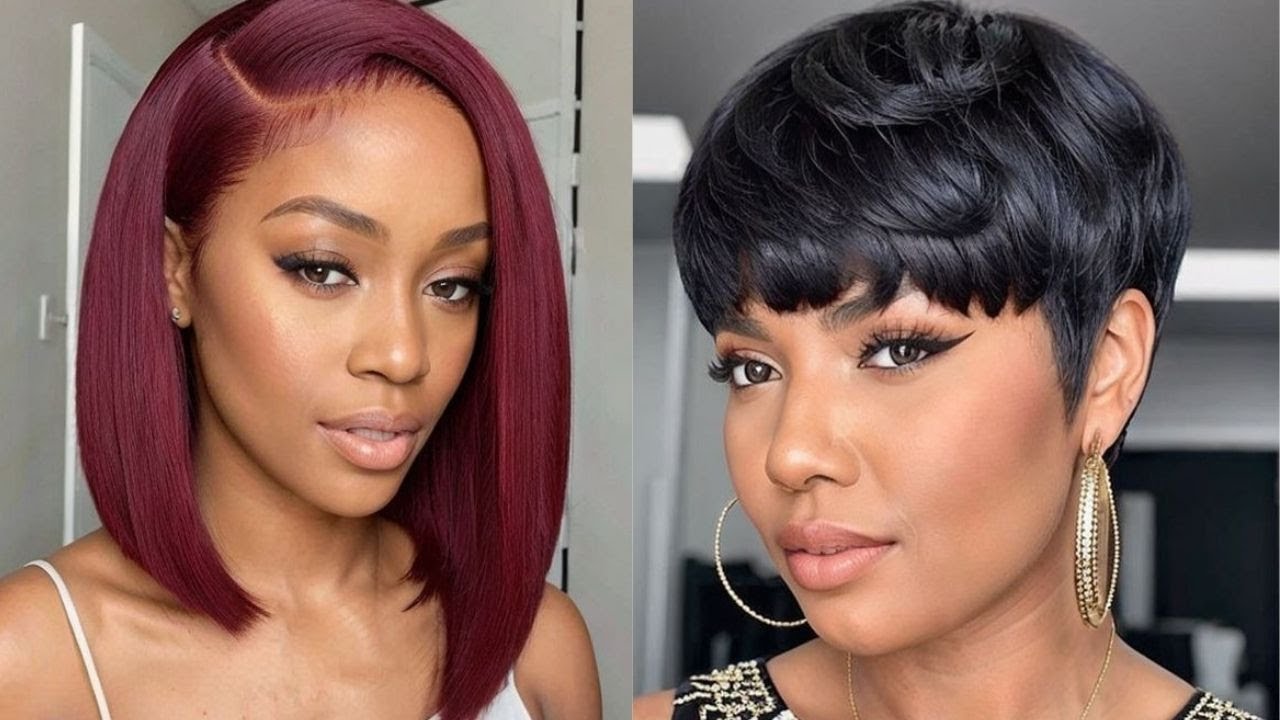 17 Alluring Bob & Pixie and More Cute Haircut Ideas For African ...