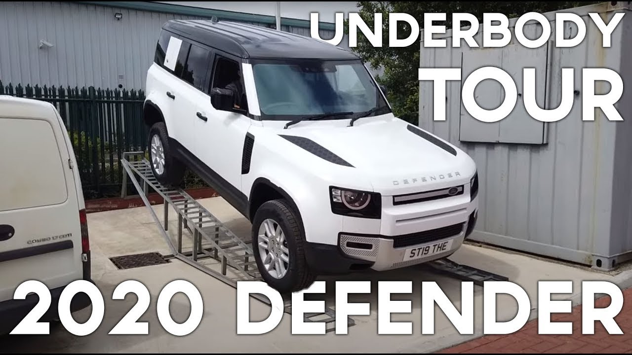New 2020 Defender Underbody Tour + Review Using Low Ratio + Off Road ...