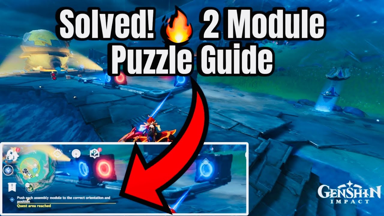 Push Each Assembly Module Puzzle | Nothing Passage Lempo Isle | Genshin ...