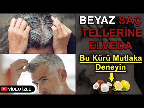 Bu Kür Sayesinde Beyaz Saç Tellerinden Kurtulacaksınız!
