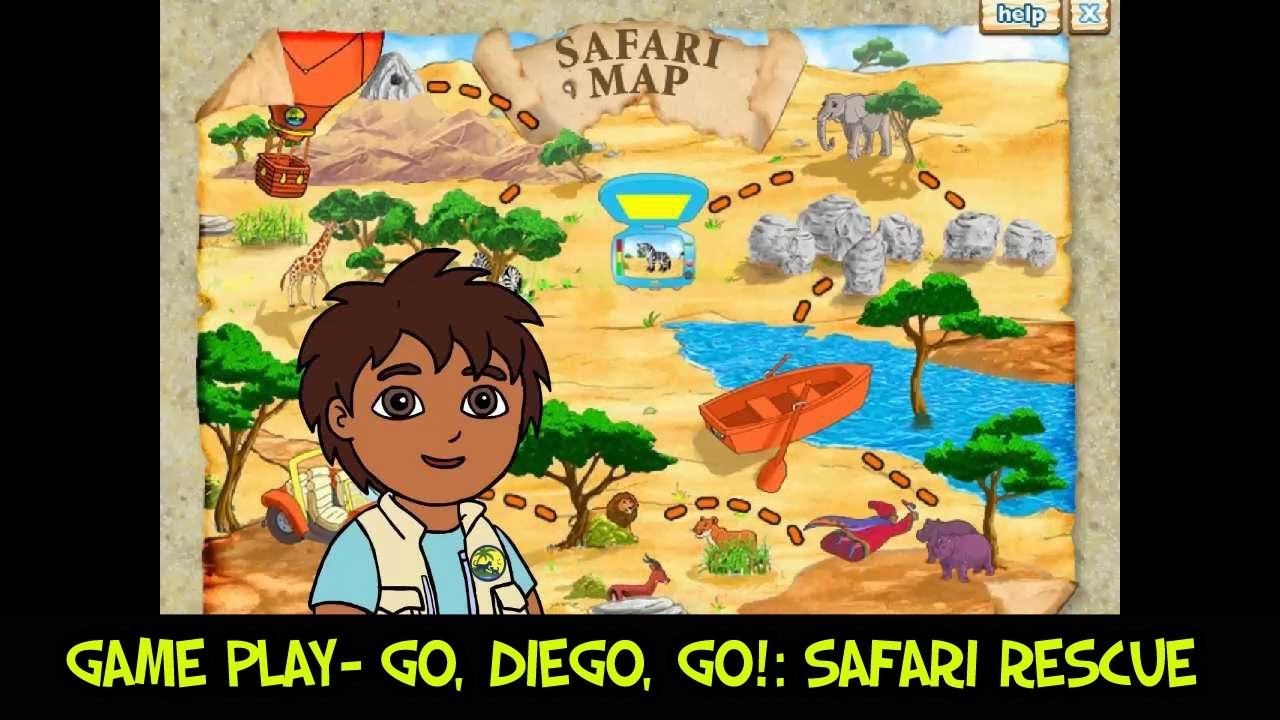 GAME PLAY - GAME PC JADUL - Go, Diego, Go!: Safari Rescue 2008 ...