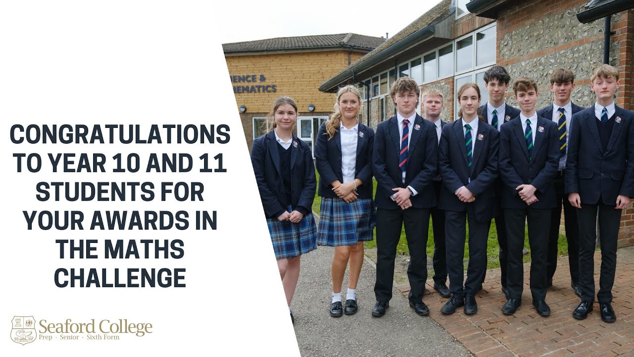 Congratulations to Year 10 and 11 students for your UK Maths Challenge ...