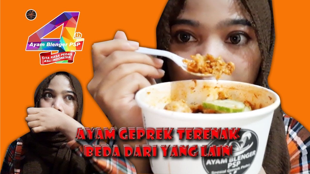 4TH AYAM BLENGER PSP!!!! GEPREK TERENAK SUPER PEDES - YouTube