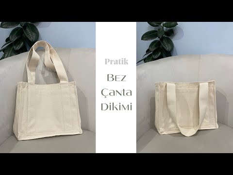 Kanvas Çanta Dikimi | Bez Çanta Dikimi