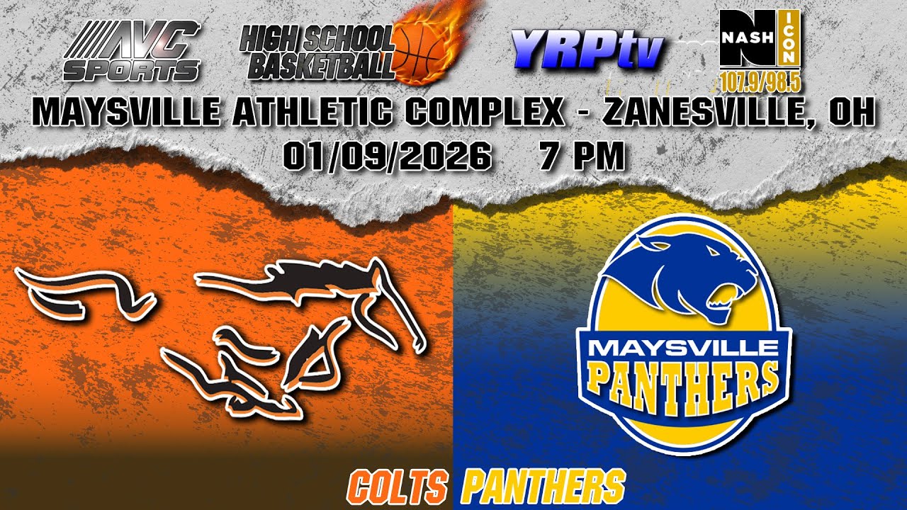 Meadowbrook Colts vs Maysville Panthers HS Basketball 01.09.2026 - YouTube