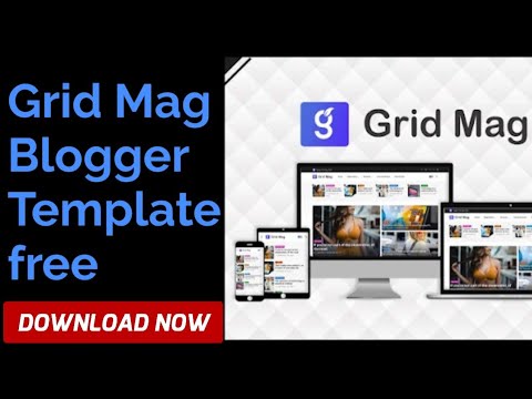 Grid Mag blogger Template-BTPoint - YouTube