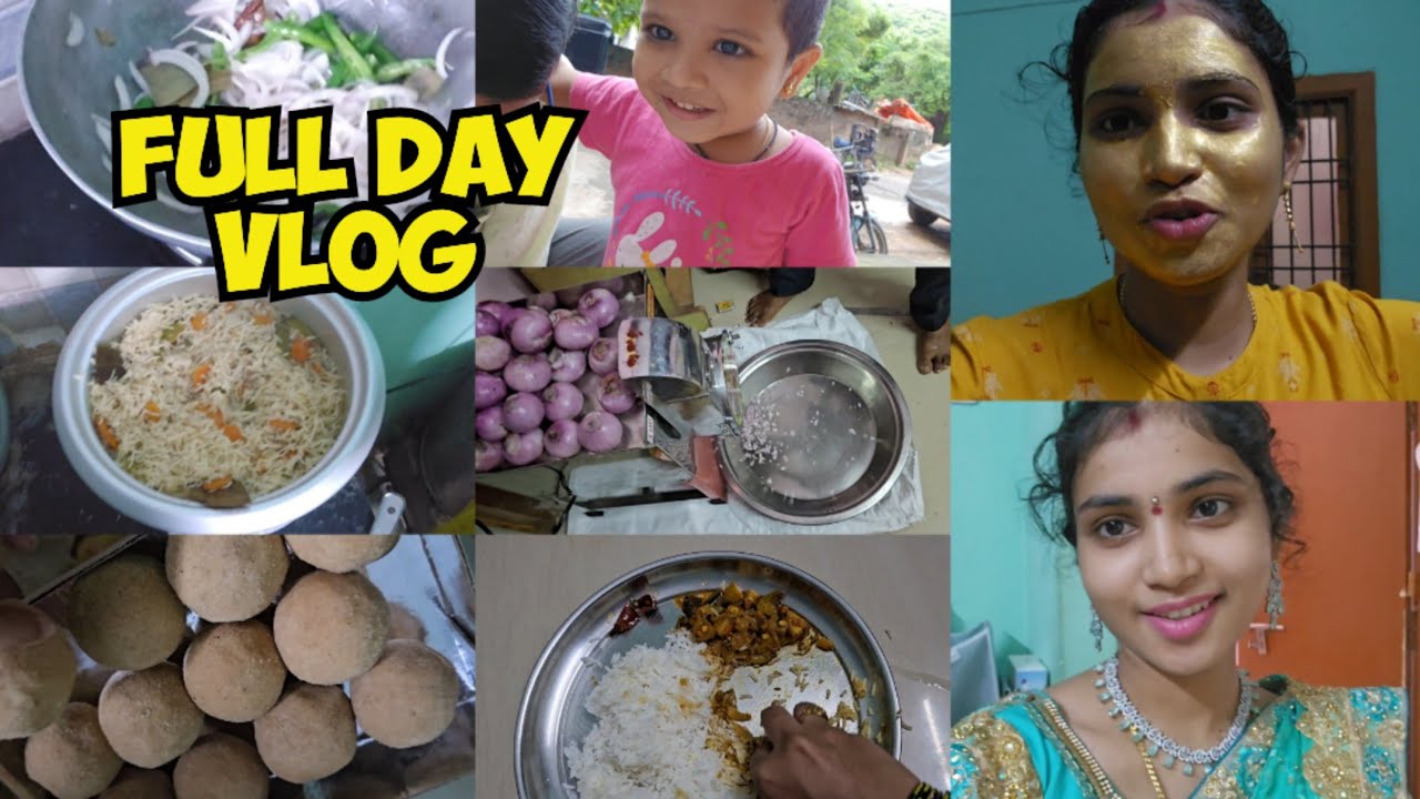 Full day vlog||Today two స్పెషల్ చేశాను||relatives వచ్చారు sweets 😋 ...