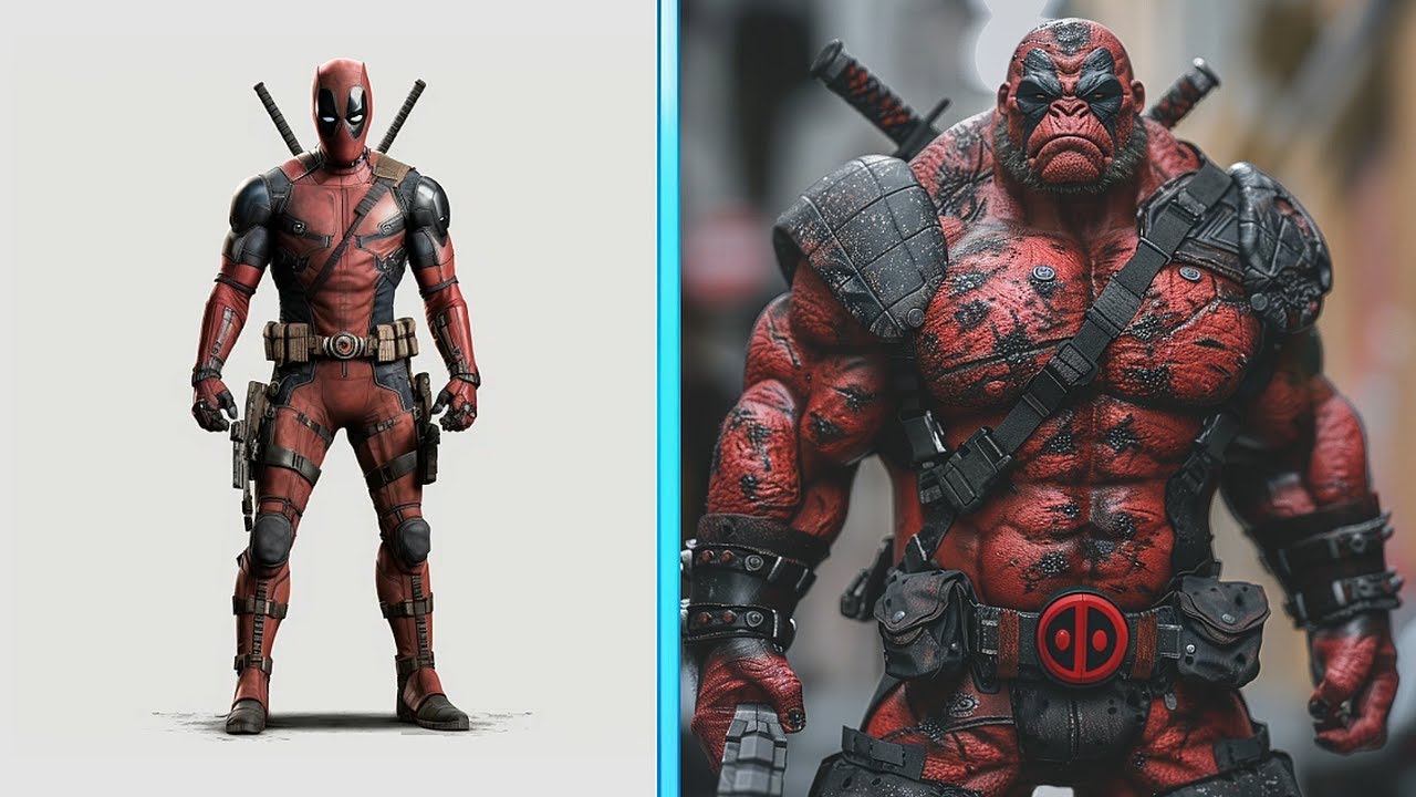 King Kong - Deadpool SuperHeroes 🔥🔥🔥 - YouTube