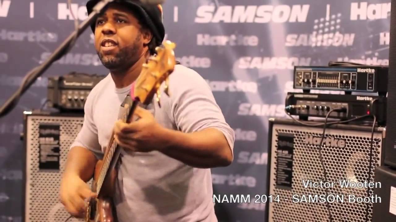Victor Wooten - NAMM 2014 For Samson - YouTube