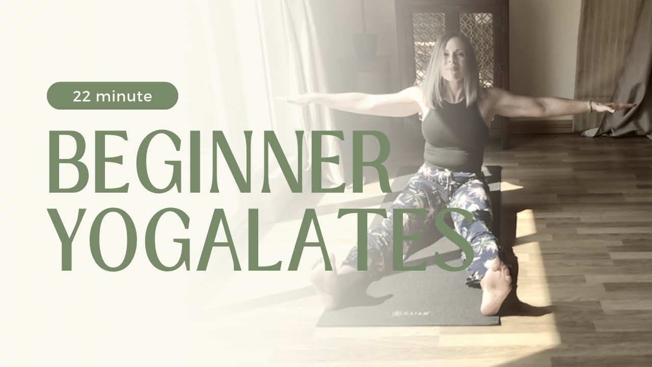 Beginner Yogalates (22-minutes) - YouTube
