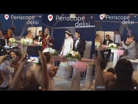 Periscope Ünlüler: Bülent Polat ve Duygu Şenoğlu Evlendi! Karagül'ün Sabri'si Evlendi! PART1