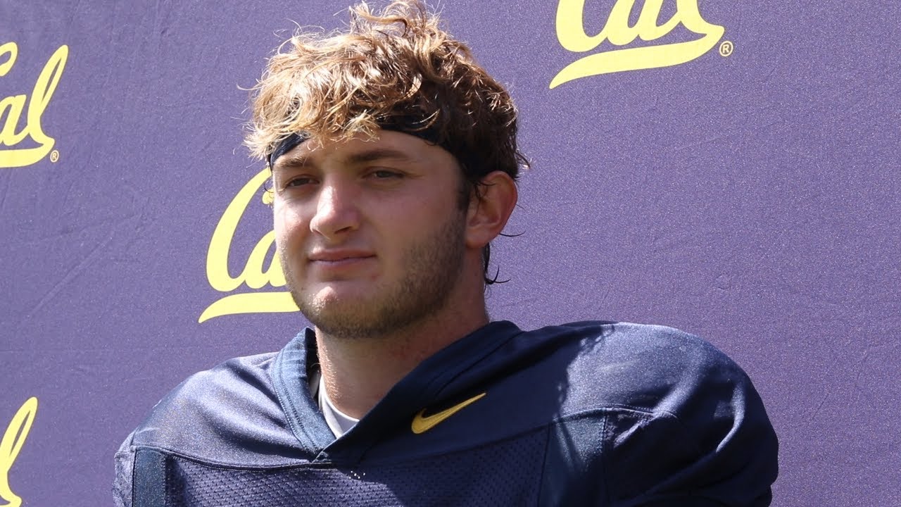 TE Jack Endries talks on Day 5 of Cal training camp (8.5.24) - YouTube