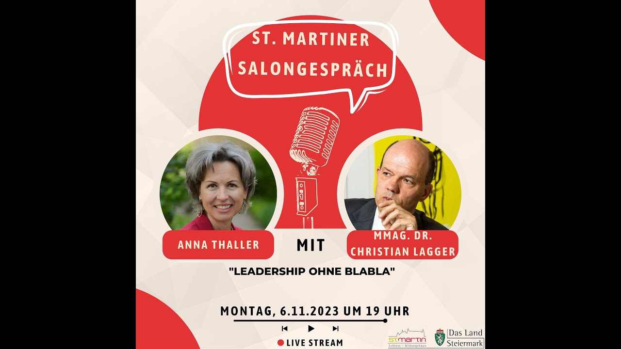 Salongespräch mit MMag. Dr. Christian Lagger - YouTube