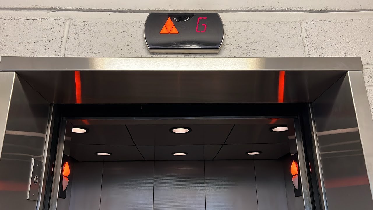 Otis Gen2 Elevator at the 2321 Mill Rd Garage, Alexandria VA - YouTube