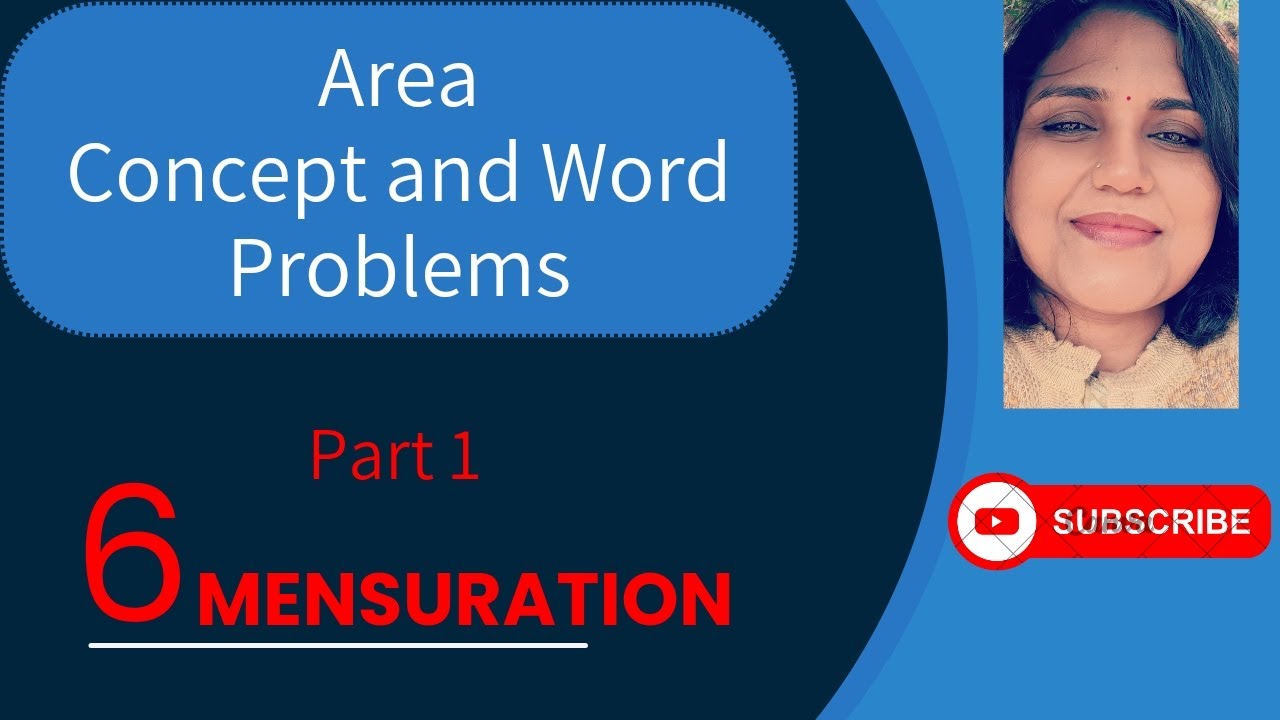Class 6 / Mensuration / Area of Rectangle & Square / Concept, Formula and word problems/ Part 1 ...