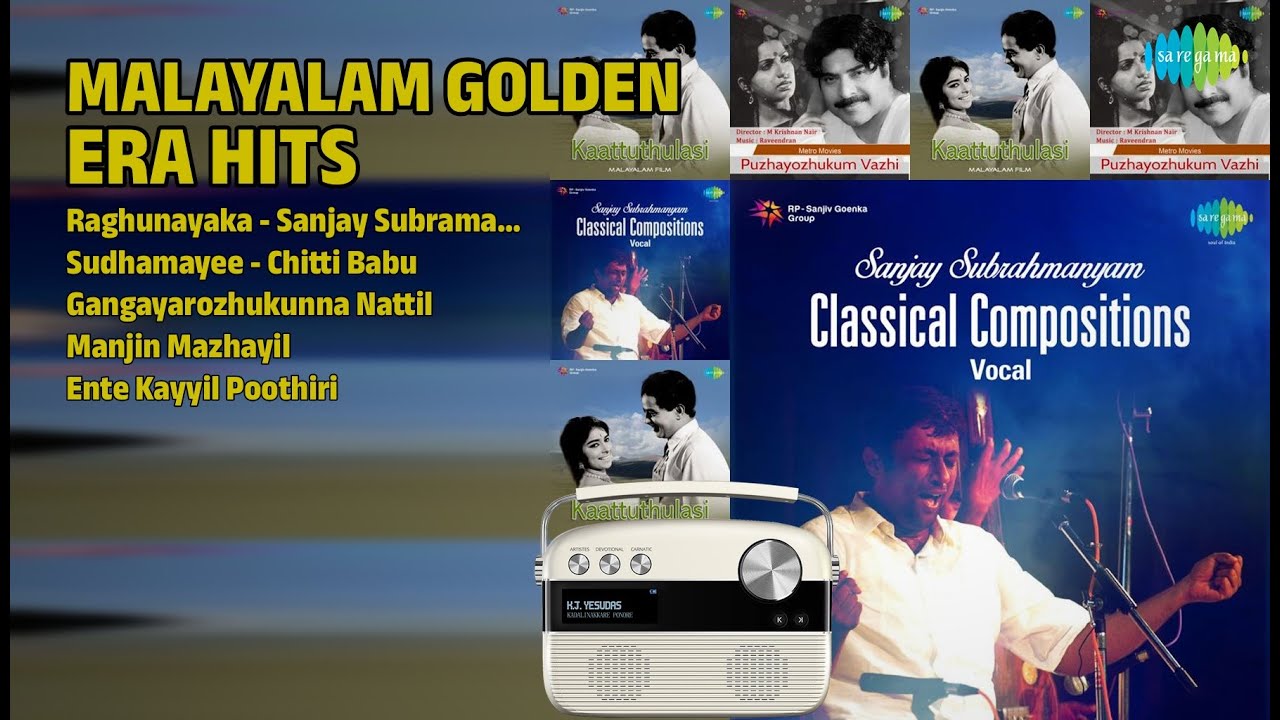 മലയാളം ഹിറ്റ് ഗാനങ്ങൾ | Sanjay Subrahmanyan Songs | Raghunayaka Sanjay ...