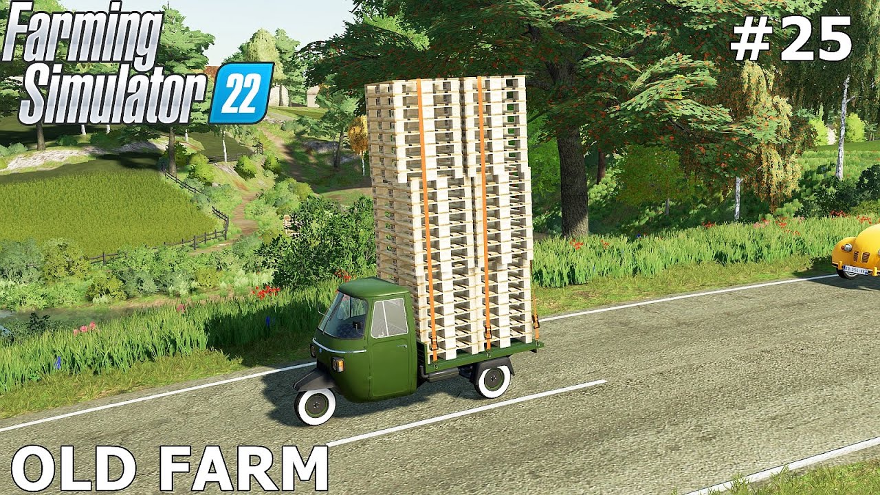 FS 22 | OLD FARM | Completion of the oat harvest. Pallet sale ...