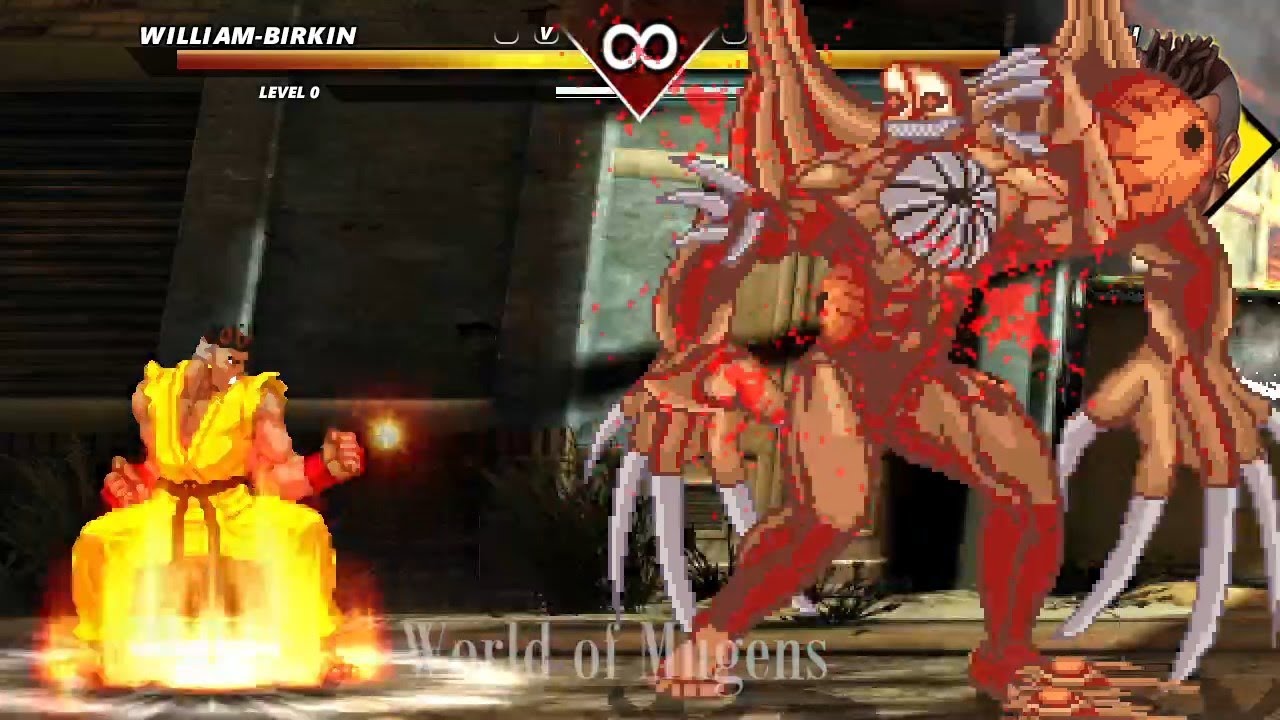[Street Fighter Mugen] Sean Vs WilliamBirkin (Hard Mode) - YouTube