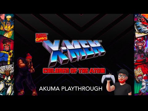 X-MEN :CHILDREN OF THE ATOM - AKUMA PLAYTHROUGH - YouTube