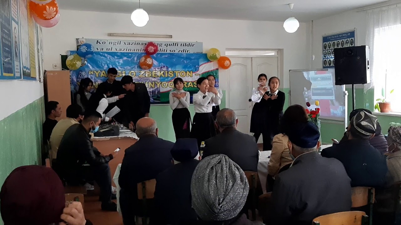 30 maktab yoshlar tadbiri - YouTube