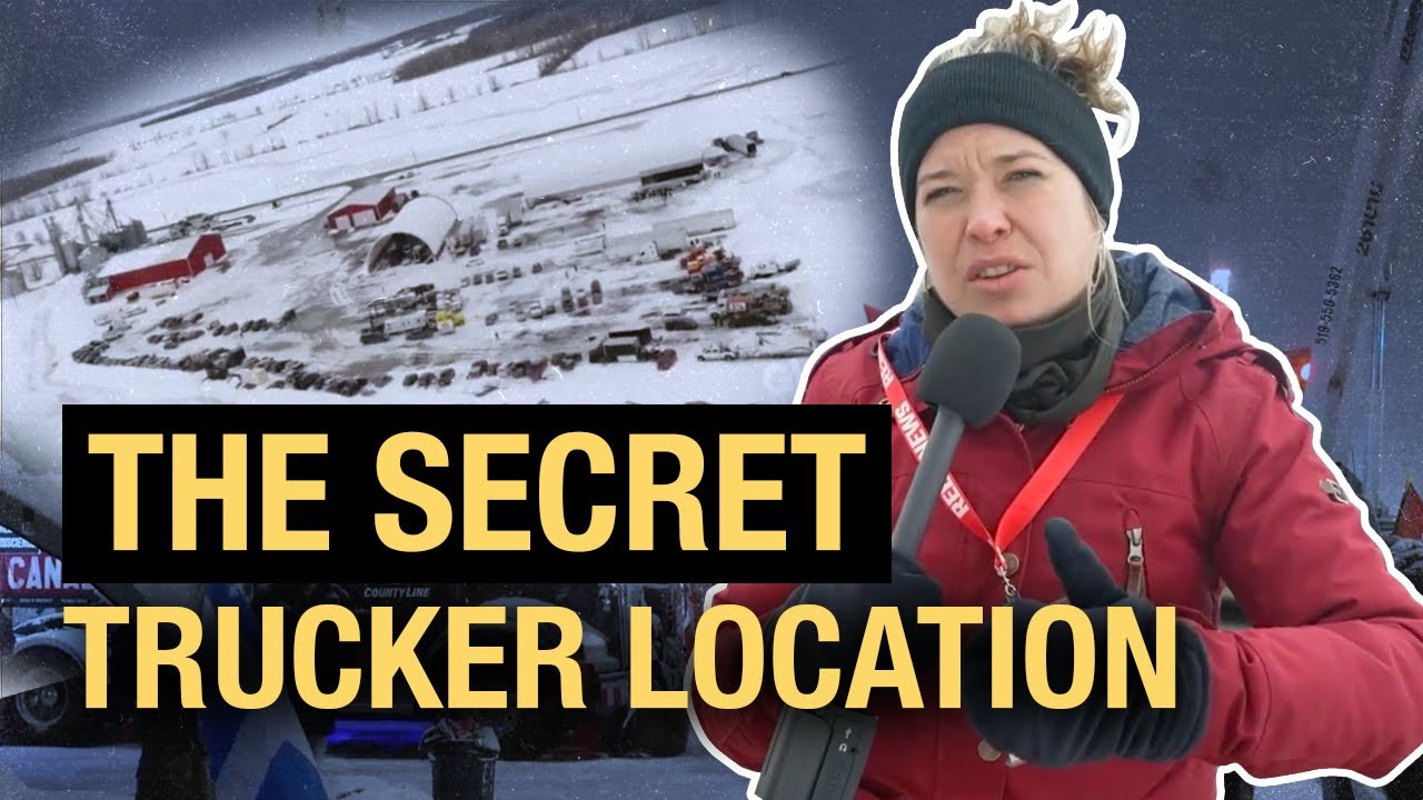 Freedom Convoy truckers regrouping at undisclosed location - YouTube