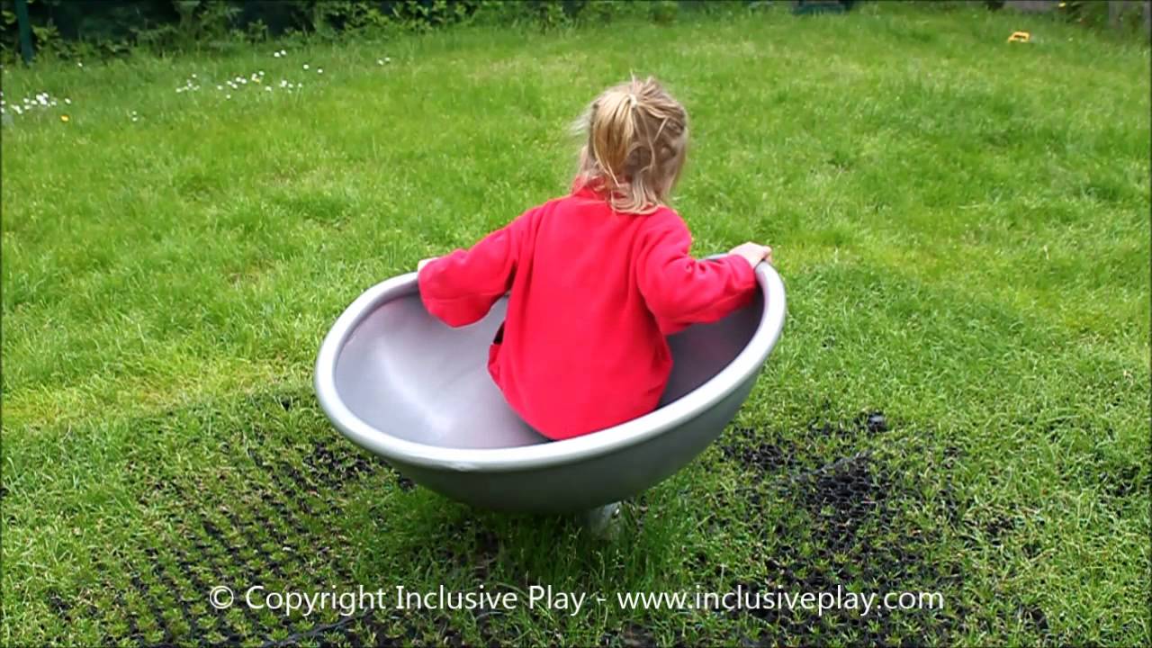 Inclusive Play Infinity Bowl Roundabout - YouTube