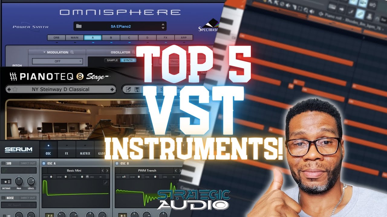 Top 5 BEST VST Instruments for making Loops and Samples - YouTube