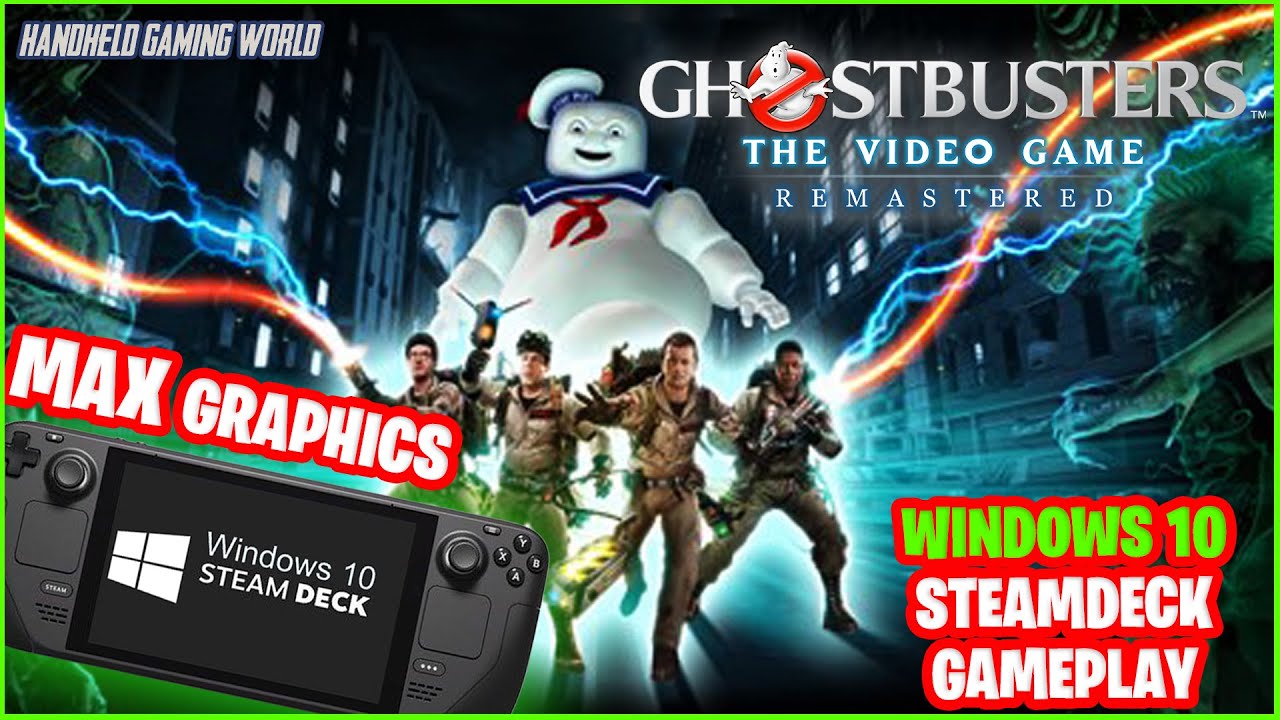 Ghostbusters The Video Game Remastered // Windows on Steam Deck LCD ...