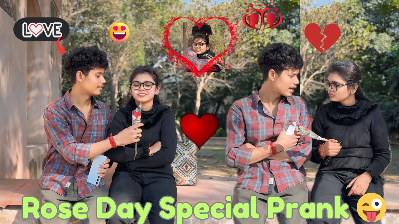 Rose Day Special Prank 😜 || Prank On Nitu 🥺💔 || Sanjeev Vlogs - YouTube