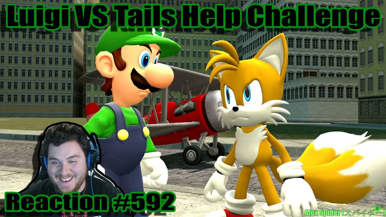 Luigi VS Tails Help Challenge - Alex Spider | (ZealetPrince Reaction ...