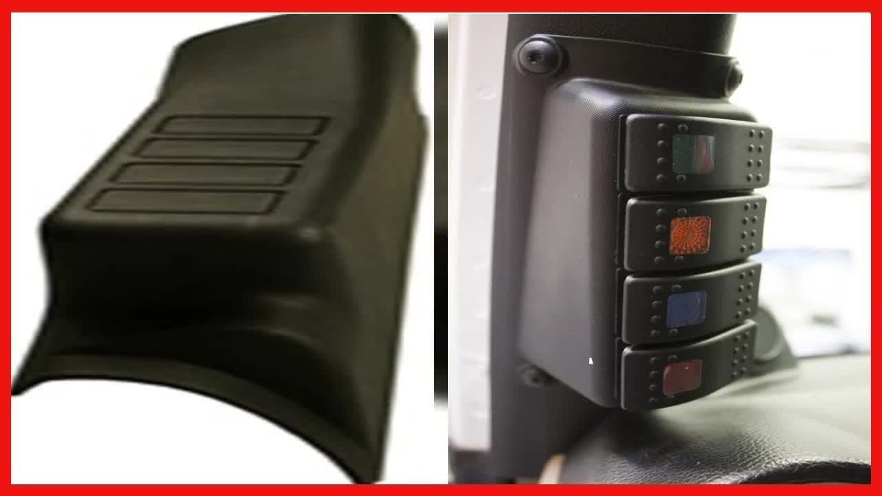 Daystar, Jeep JK Wrangler A-Pillar Switch Pod that will accommodate 1 ...