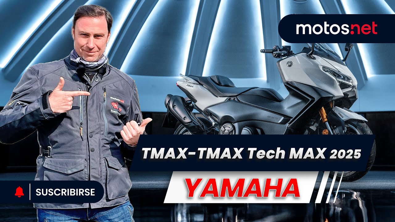 Yamaha TMAX y TECH MAX 2025: Probamos las novedades técnicas | Noticias ...