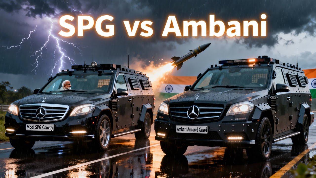 Modi vs Ambani Security: कौन ज्यादा सुरक्षित है? SPG vs Armored Guard ...