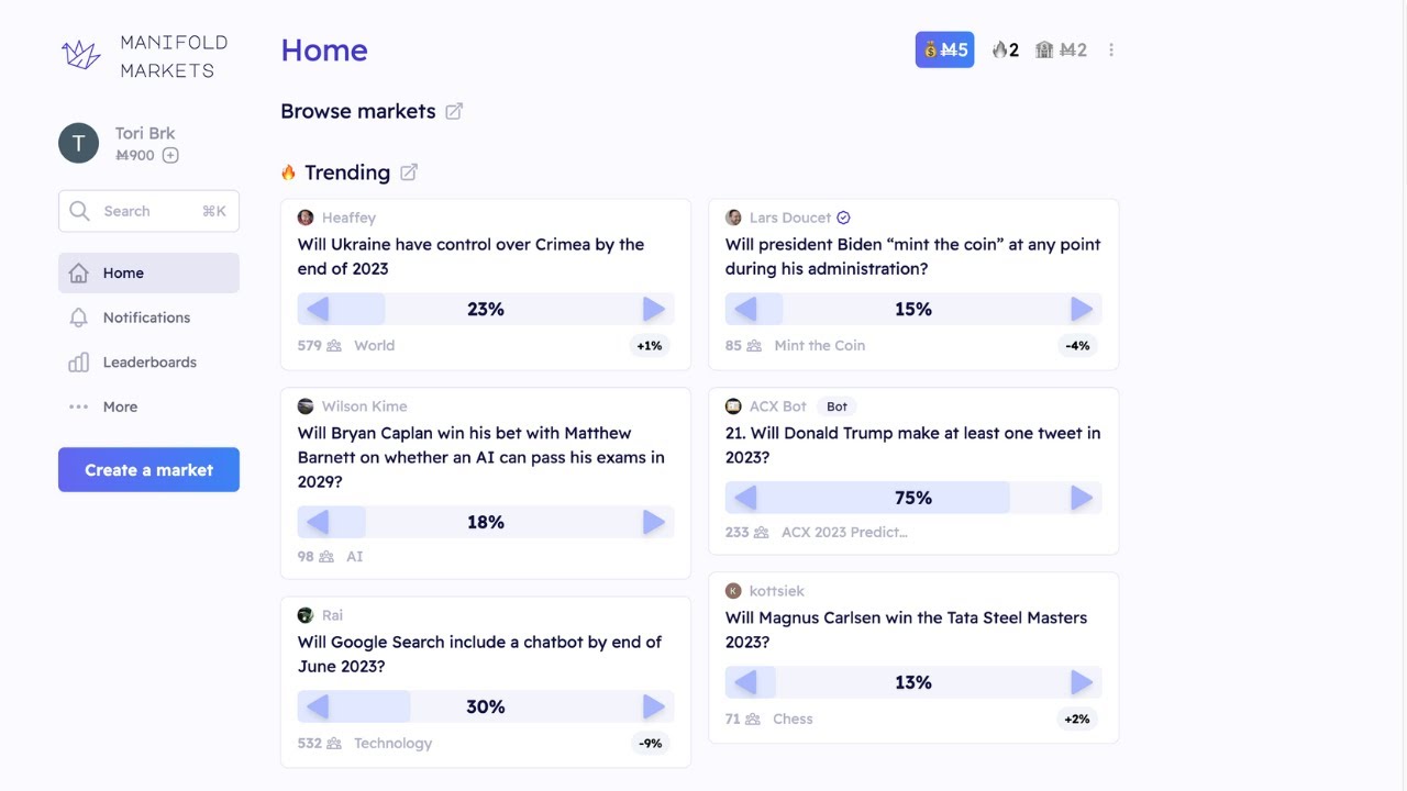 Manifold Markets Tutorial - YouTube