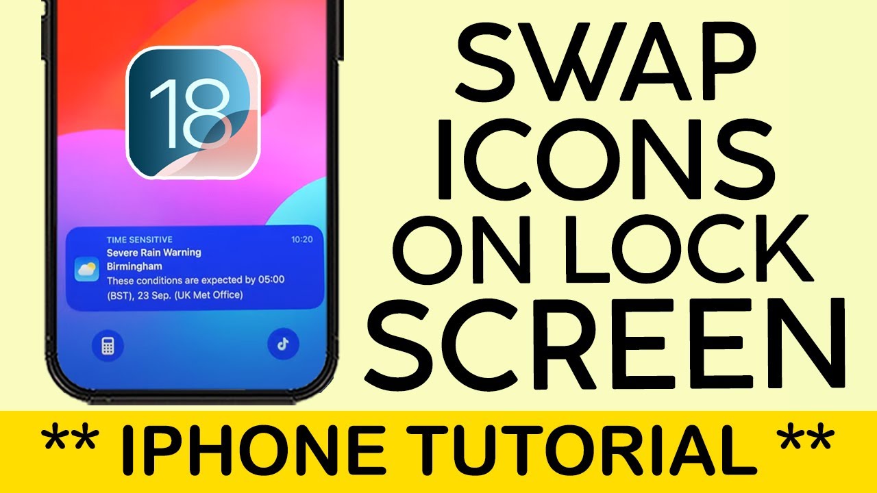 How to Swap Flashlight & Camera for Other Apps on Iphone Lock Screen ...