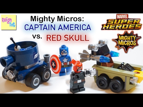 Lego Marvel Super Heroes Mighty Micros: Captain America vs Red Skull ...