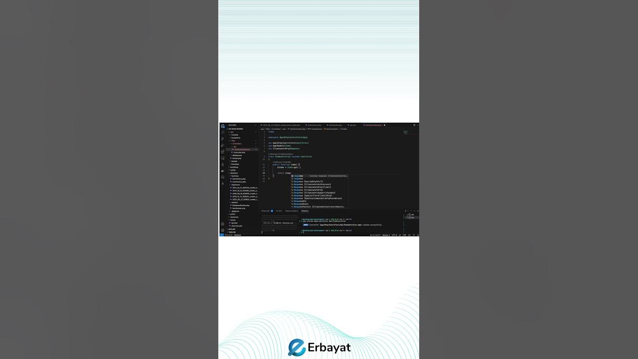 LARAVEL 10 API GELİŞTİRME #laravel10 #laravel - YouTube LARAVEL 10 API GELİŞTİRME #laravel10 #laravel - YouTube