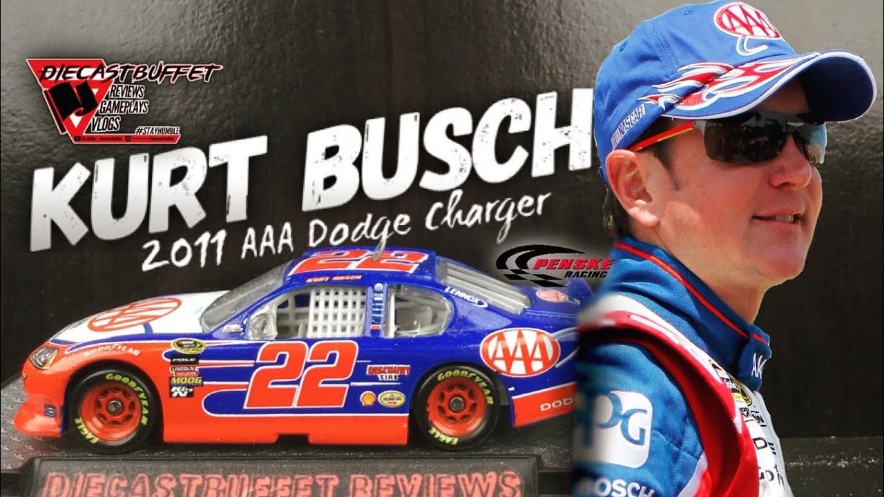 2011 KURT BUSCH AAA DODGE CHARGER Diecastbuffet Reviews Nascar Diecast ...