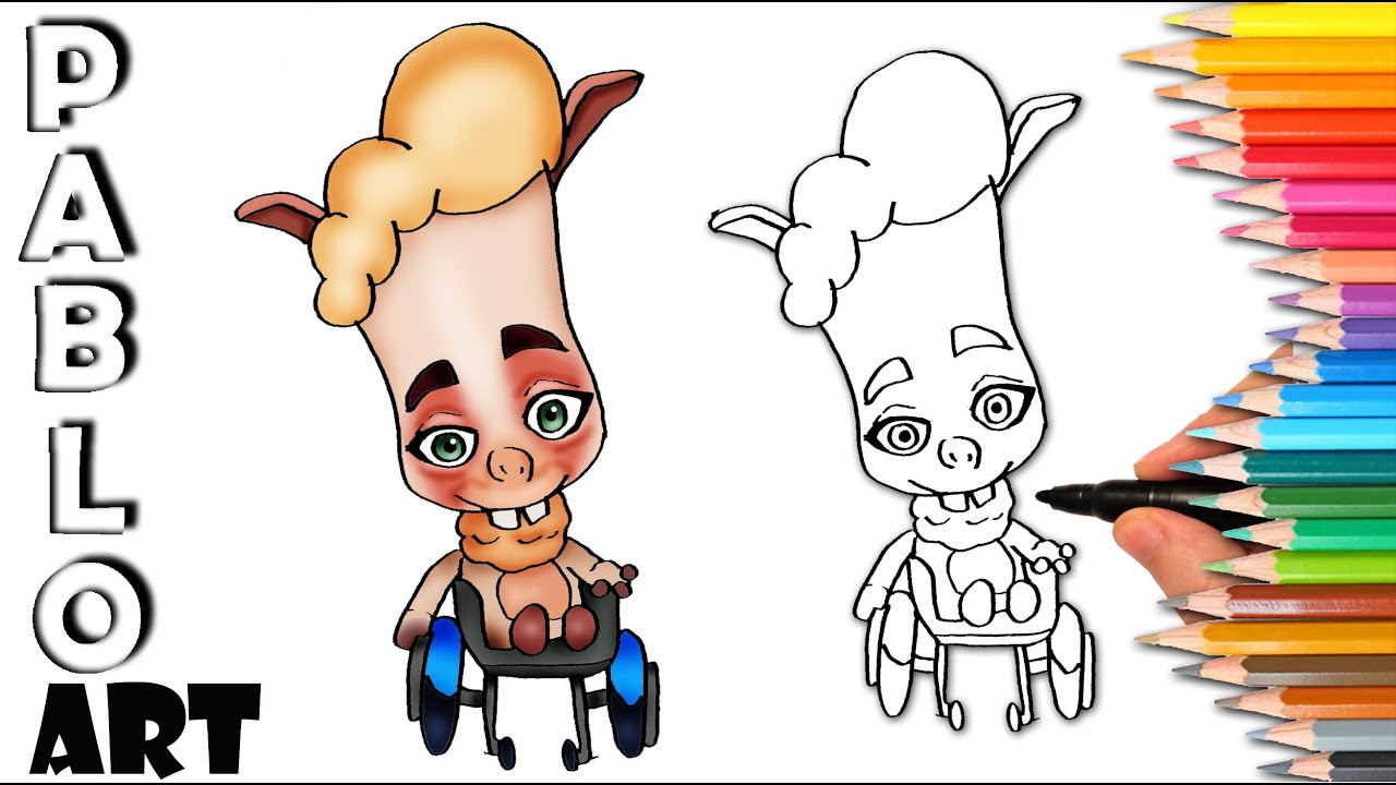 How to Draw Alpaca Paco from Zooba | Learn to Draw step by step - YouTube