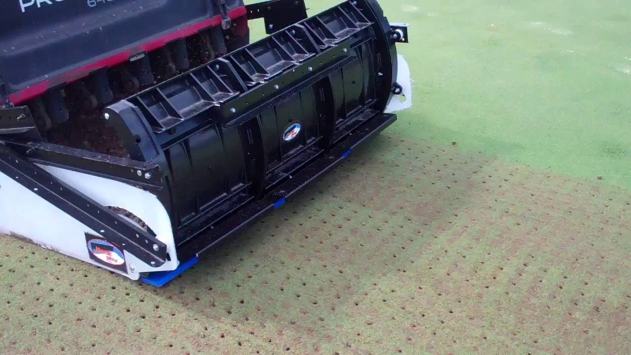Core Solutions by Nordic Plow using Toro Procore 648 Downhill - YouTube