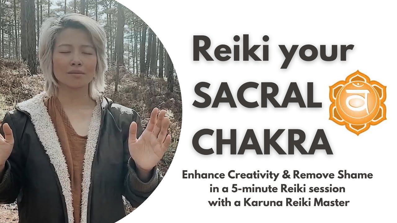 Sacral Chakra Reiki Session | Enhance Creativity & Remove Shame - YouTube