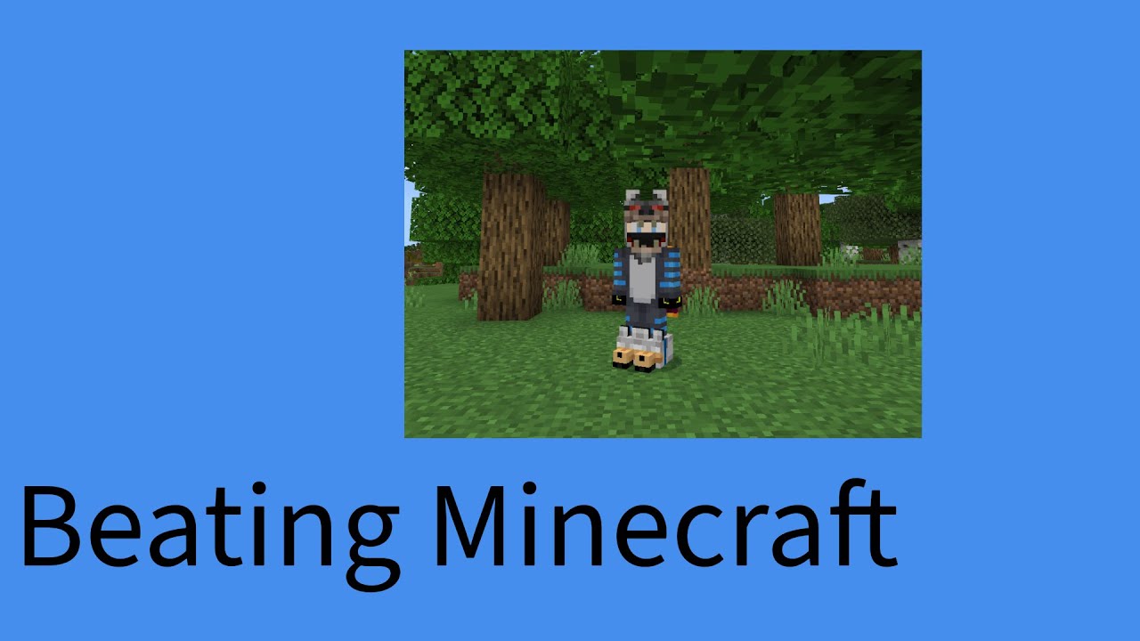 Beating Minecraft Bedrock Edition Part 1 - YouTube