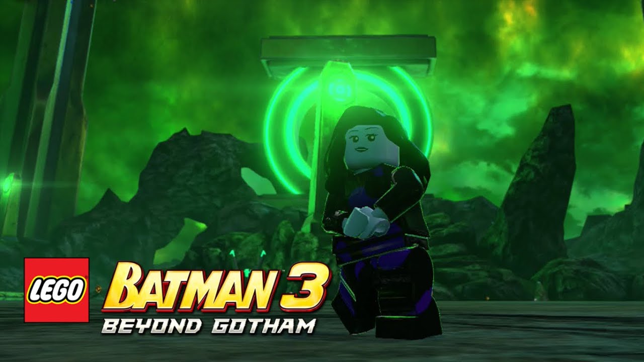 LEGO Batman 3: Beyond Gotham - Inque Oa free roam - YouTube
