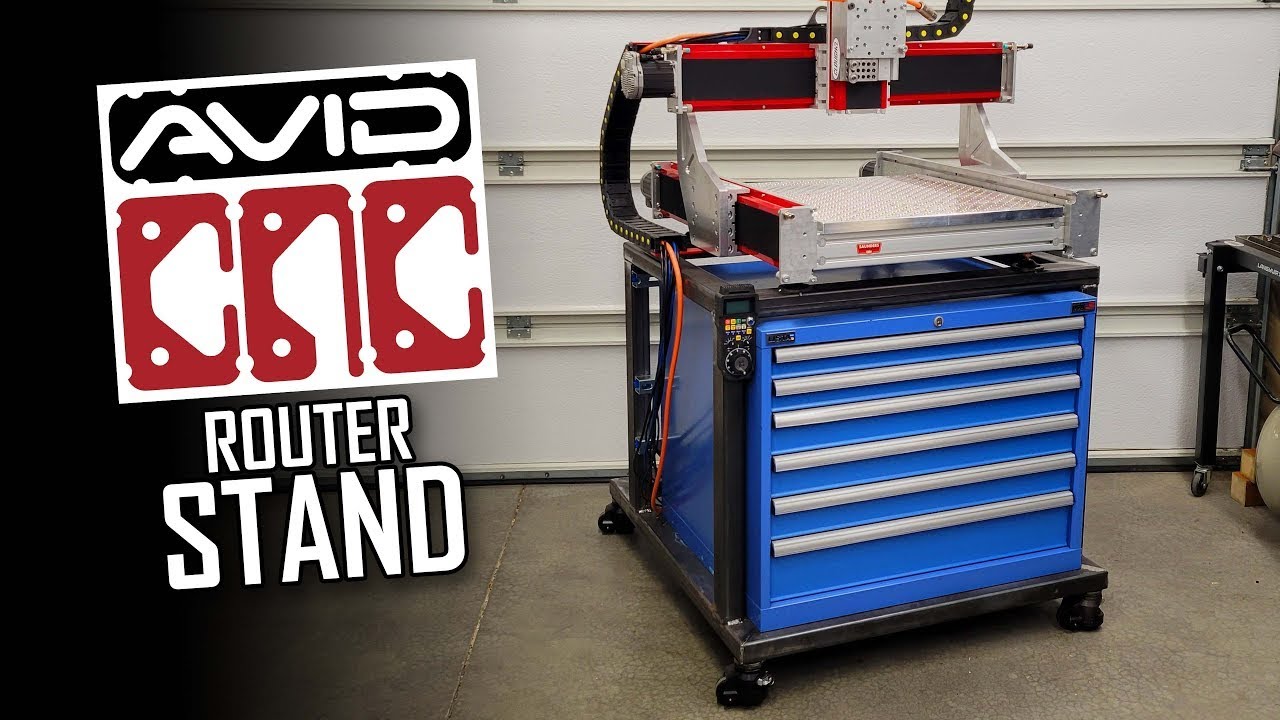 Building a Stand for the Avid Benchtop Pro CNC Machine - YouTube