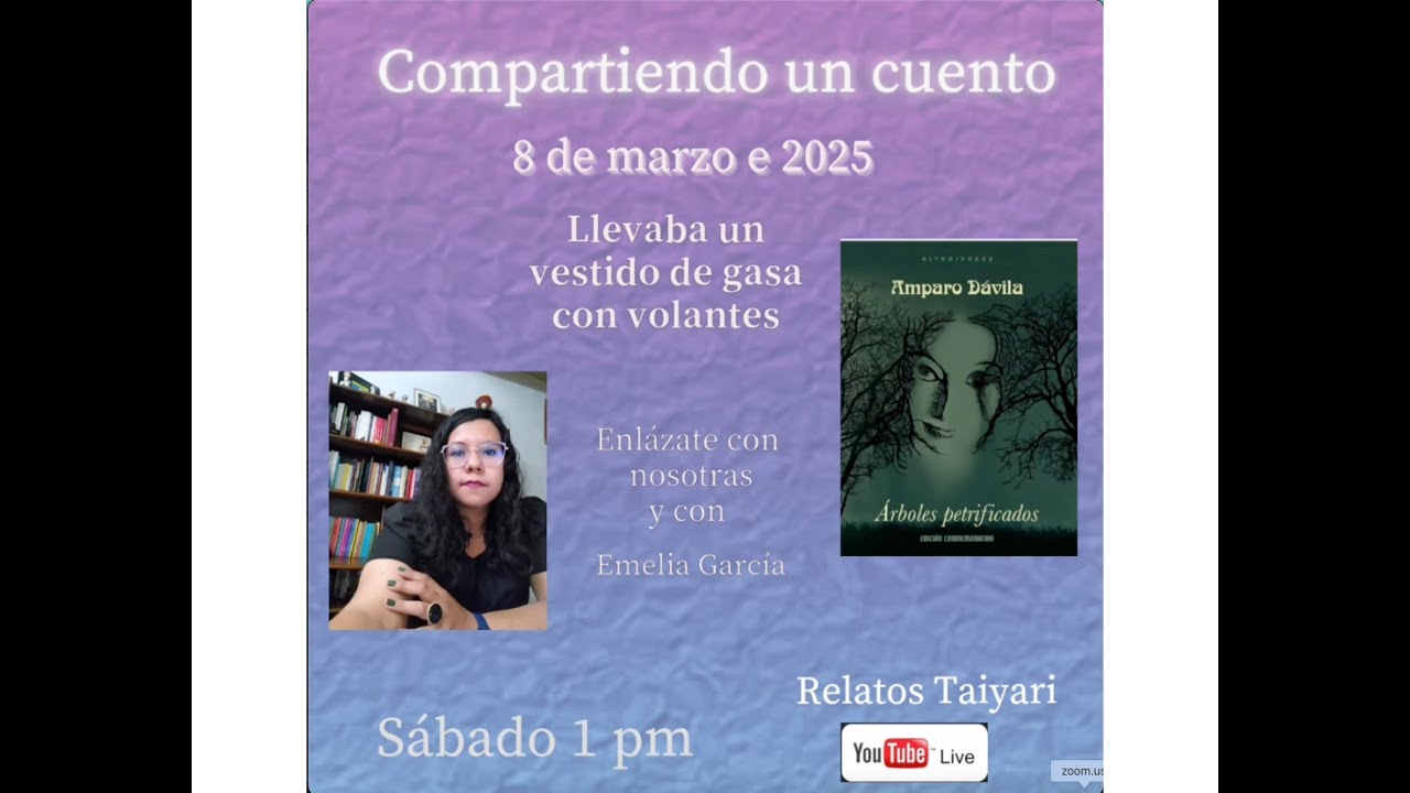 Compartiendo un Cuento con Emelia García. - YouTube