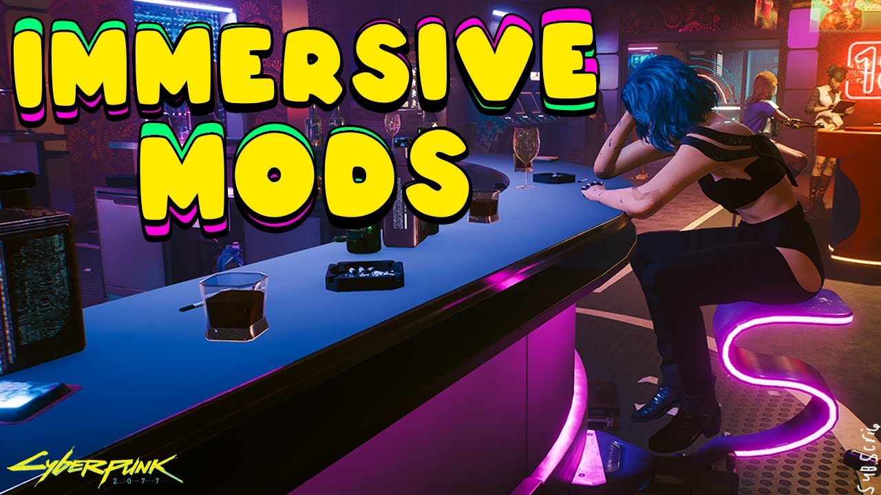 Most Immersive Mods In Cyberpunk 2077 (After Patch 1.6) - YouTube