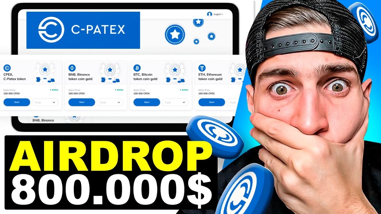TIENES QUE CONOCER ESTE NUEVO AIRDROP DE 800.000$ DE C-PATEX !! CRIPTOMIND - YouTube